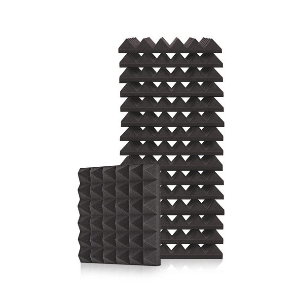 Akustikk - Lyddempende plater 12stk i pakken | Ledhobby – Vi lyser opp ...